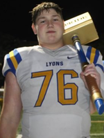 Tyler Chambers, Lyons Township, Offensive Tackle