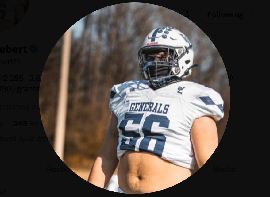 Grant Siebert (2026, OL, Virginia) talks recruiting visits