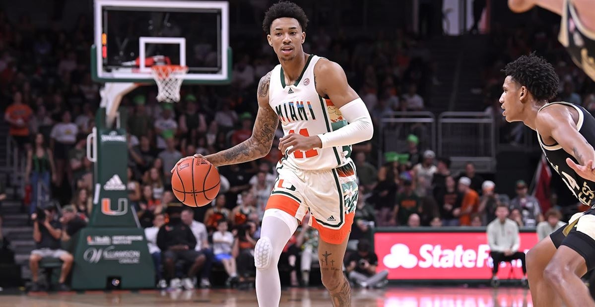 PHOTOS: Hurricanes wear Honoring Black Excellence uniforms vs. Wake Forest