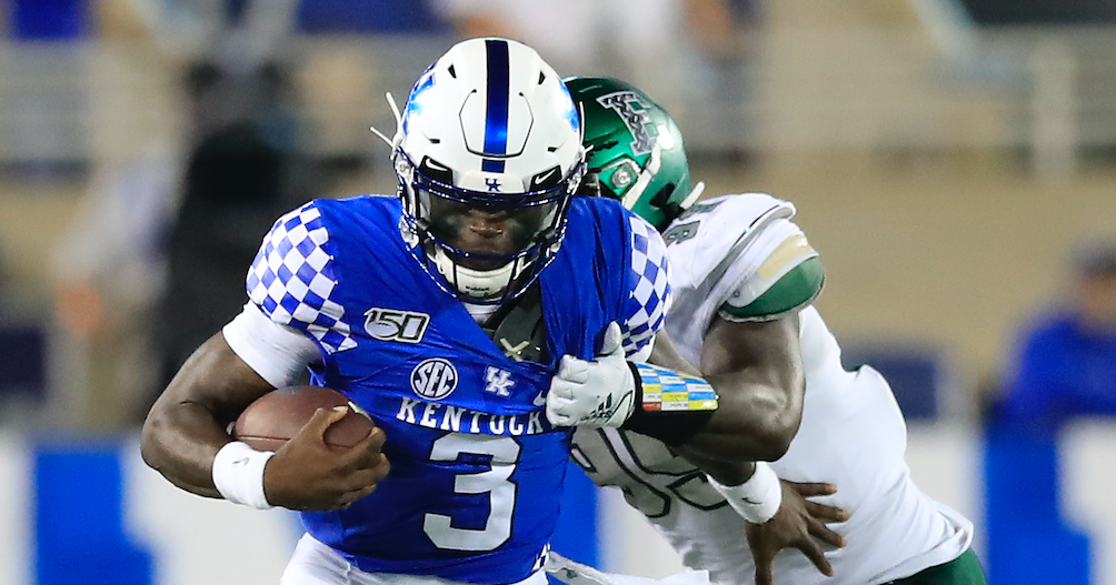 LOOK: Kentucky QB Terry Wilson updates recovery from knee injury