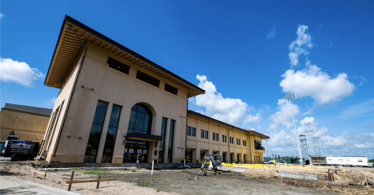 Photos: LSU Football Operations building updates