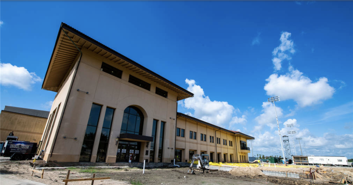 Photos: LSU Football Operations building updates