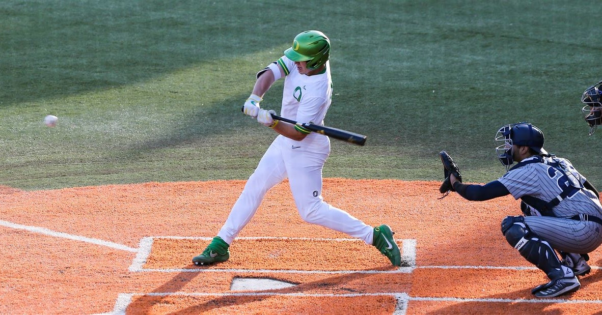 Oregon baseball wins series over Oregon State, move to No. 16 in the ...