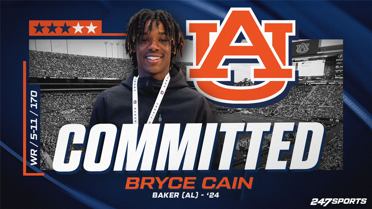 Speedy in-state WR Bryce Cain commits to Auburn