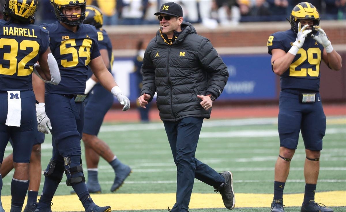 Jim Harbaugh press conference: U-M coach breaks down Michigan as Big ...