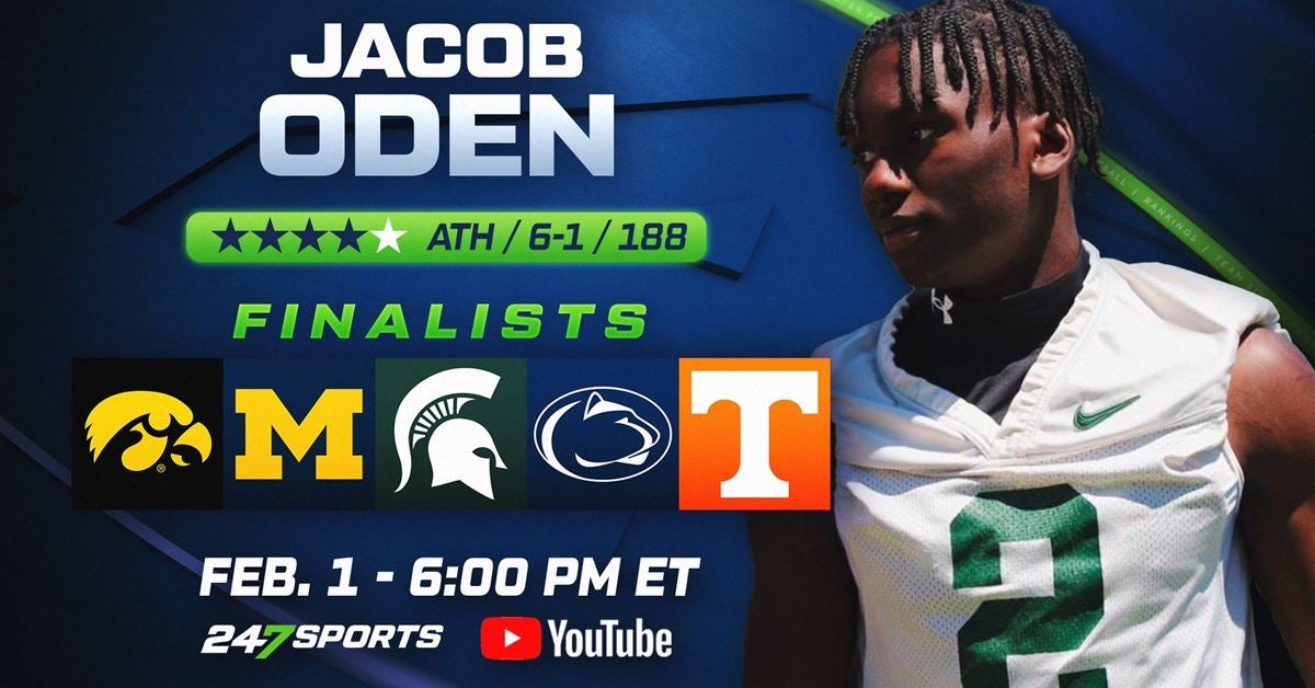 Four-star Jacob Oden to announce commitment on 247Sports