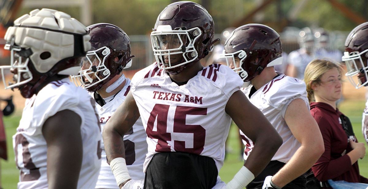 Texas A&M's open practice: Edgerrin Cooper is excellent in coverage