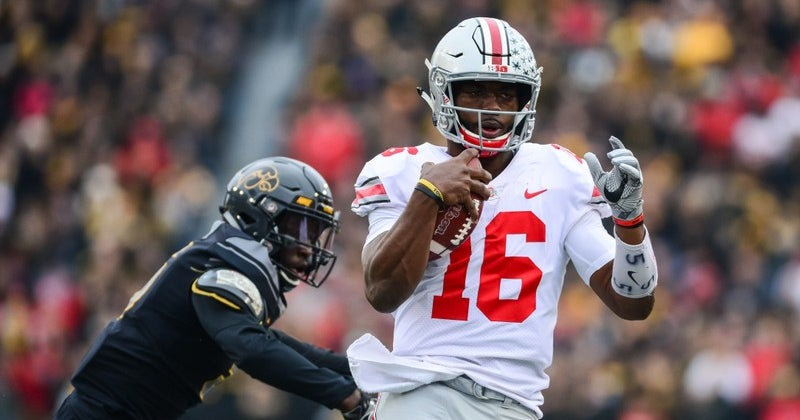 Iowa starts fast and rolls to 55-24 upset of No. 6 Ohio State