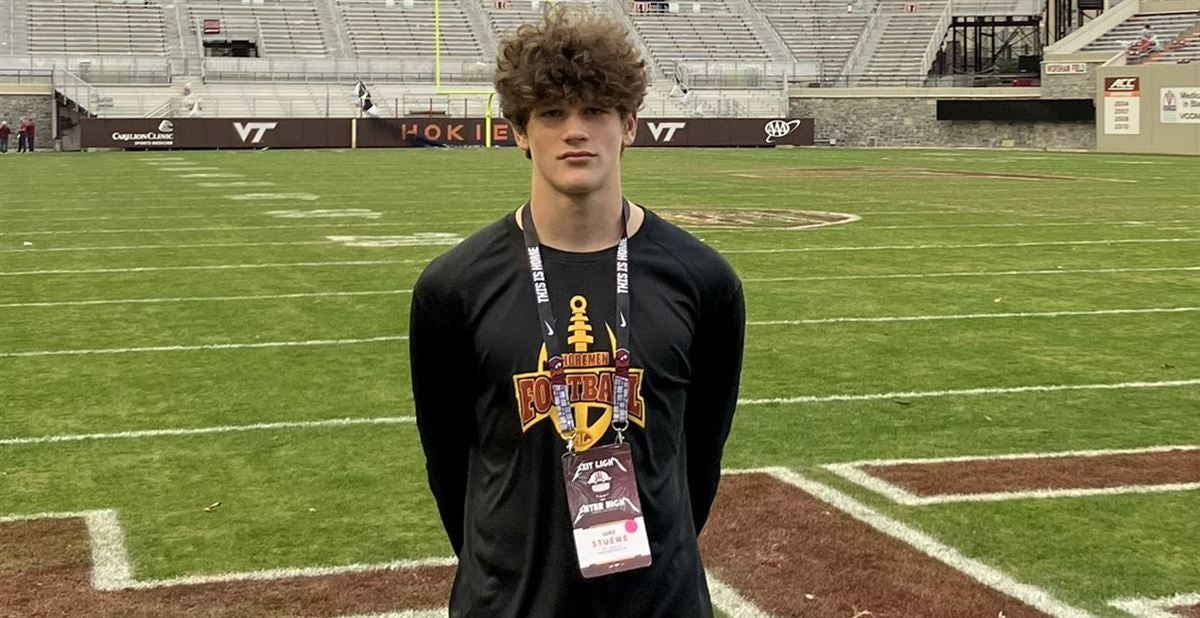 2025 WR Luke Stuewe earns Hokie offer at camp