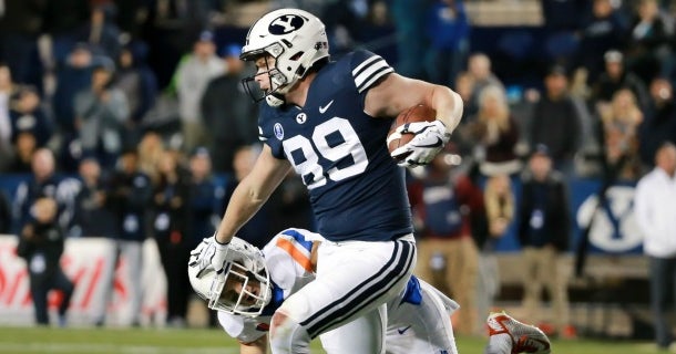 BYU's Matt Bushman Among Nation's Best TEs By USAToday