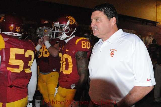 LOOK: Local HS coach shares eye-opening Ed Orgeron, USC story