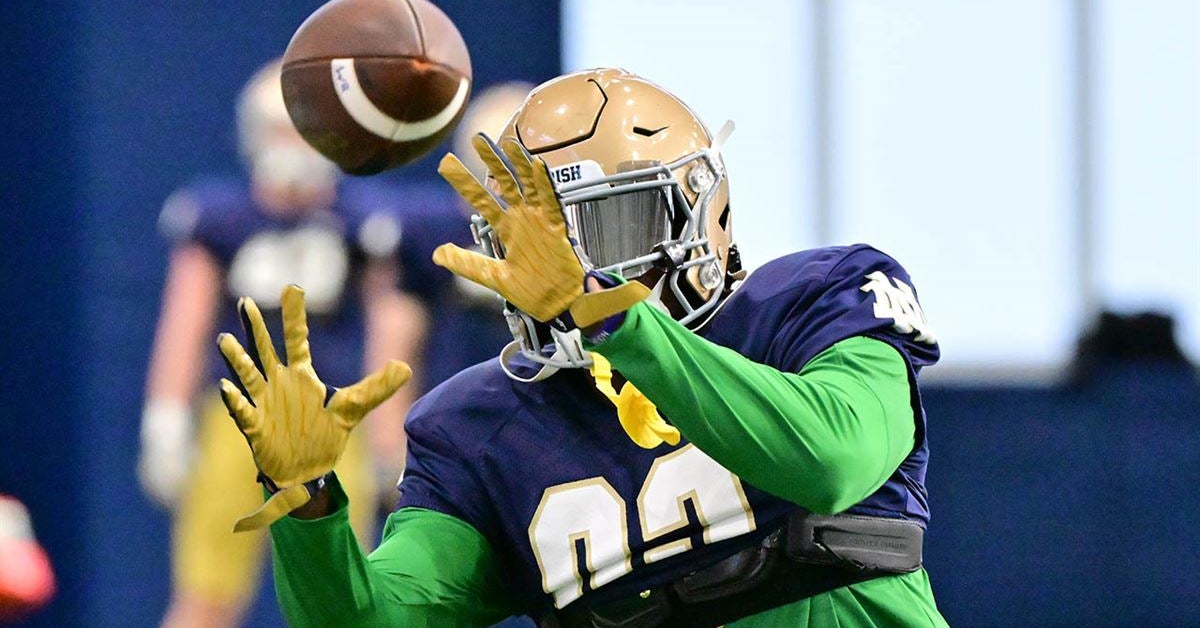 Jayden Thomas’ Intelligence Gives the Notre Dame WR ‘Big Edge on a Lot ...