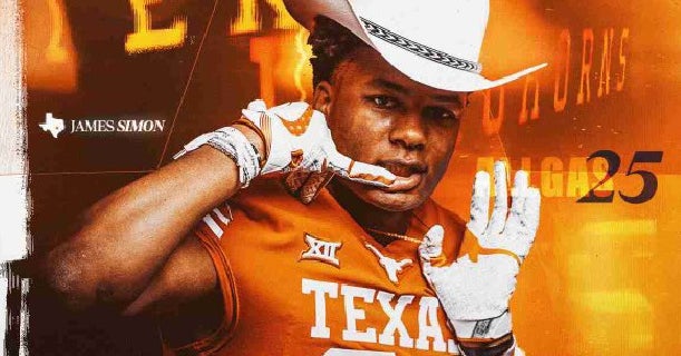 Calvary Baptist HC Rodney Guin dotes on new Texas RB commit James Simon