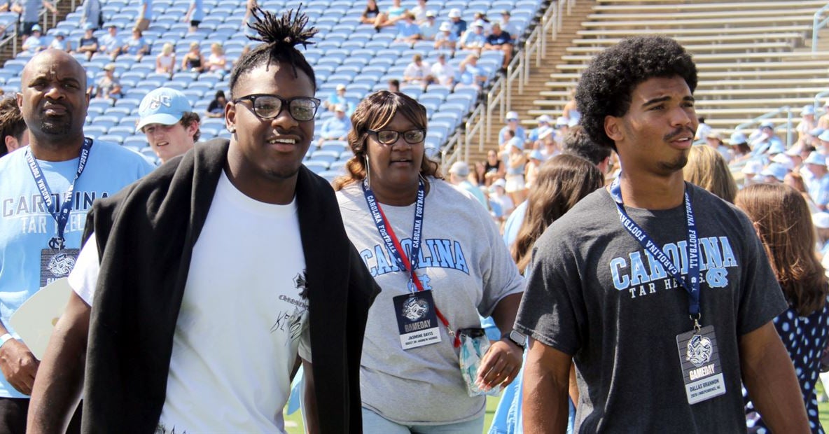 Photos: Recruits at UNC-JMU Game