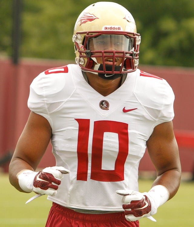 E.J. Levenberry leading in the middle