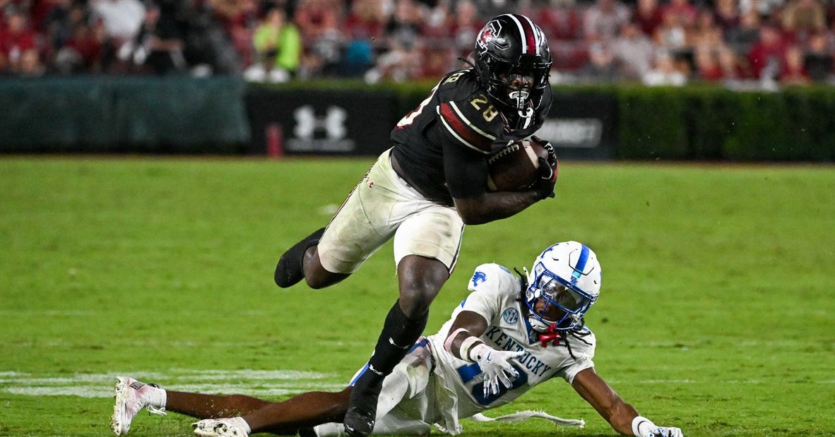 Gamecocks went run heavy on first-down against Wildcats