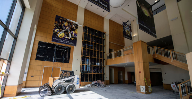 Photos: LSU Football Operations building updates