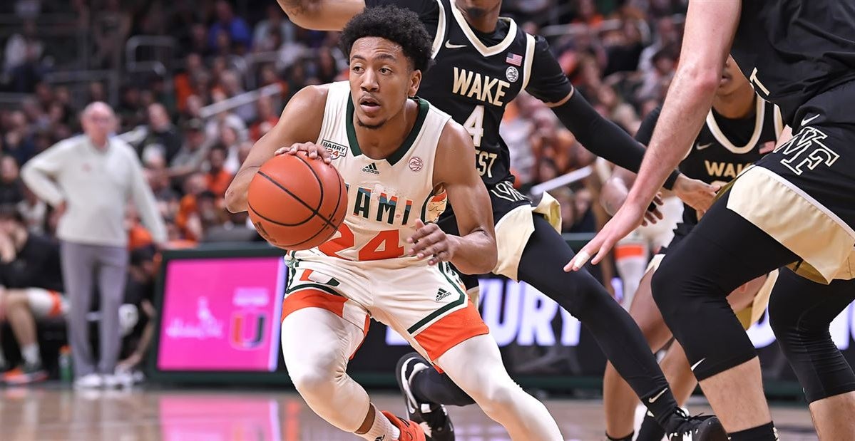 PHOTOS: Hurricanes wear Honoring Black Excellence uniforms vs. Wake Forest