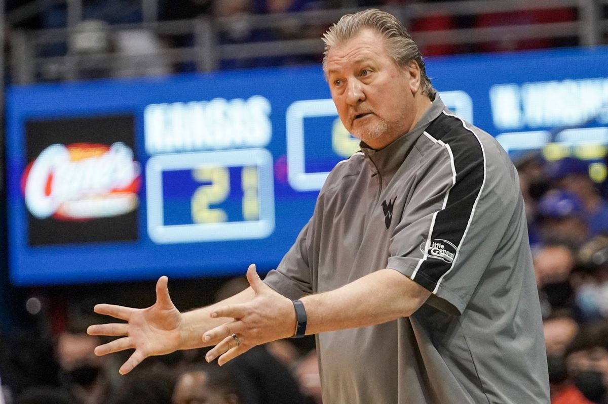 What Bob Huggins had to say after the loss at Kansas