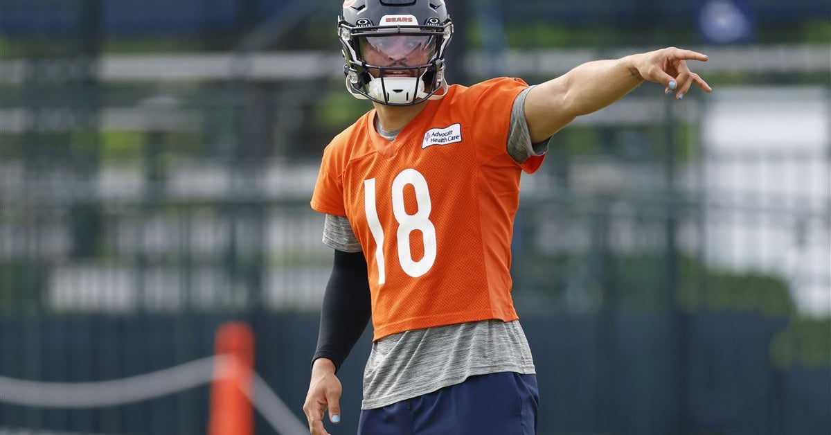 Chicago Bears 2025 training camp notebook day 8: Caleb Williams, Luther Burden III lead big day ...