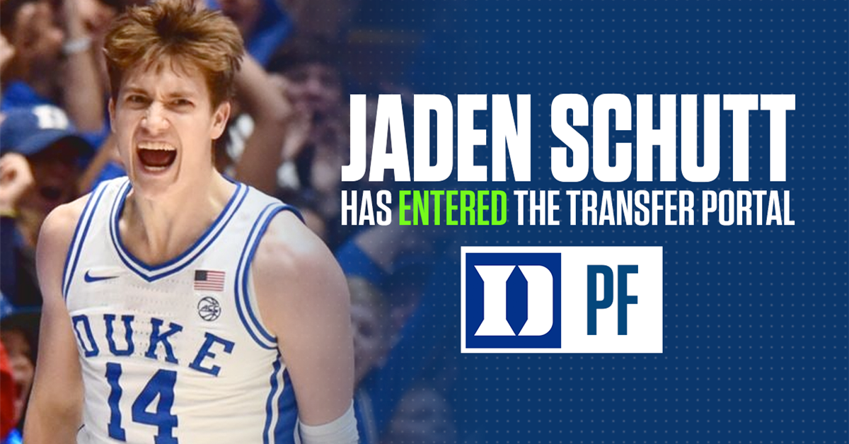 Duke sophomore Jaden Schutt puts his name in the transfer portal