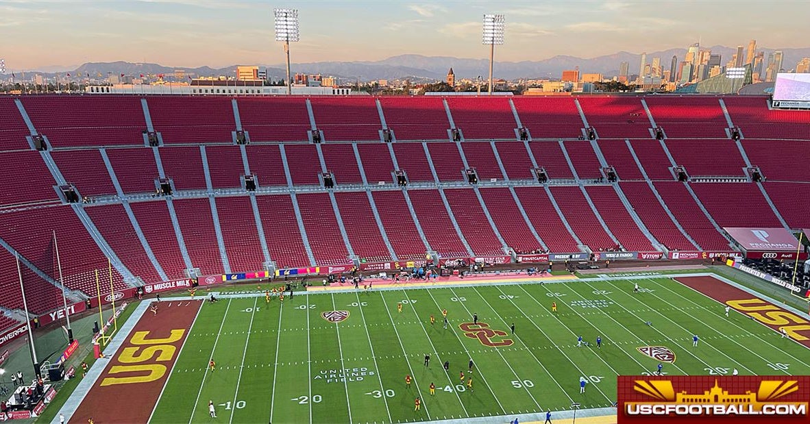 WATCH: USC vs. California pregame team warm-ups and the Trojan Marching ...