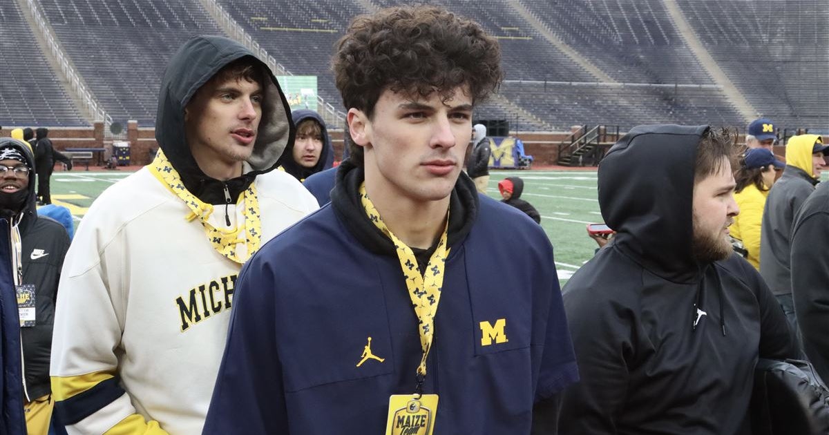 Michigan Top247 commit Hogan Hansen helping in West Coast recruiting ...