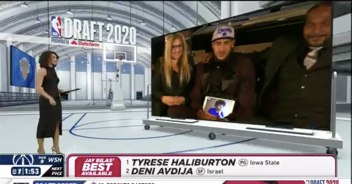 WATCH: UK's Jacob Toppin FaceTimes with brother Obi at NBA Draft