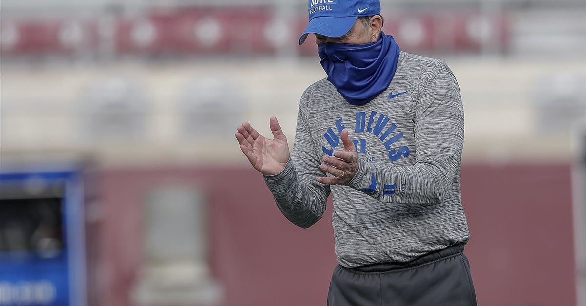 Coach Cutcliffe reacts to Lanier Goethie's departure for the Atlanta ...