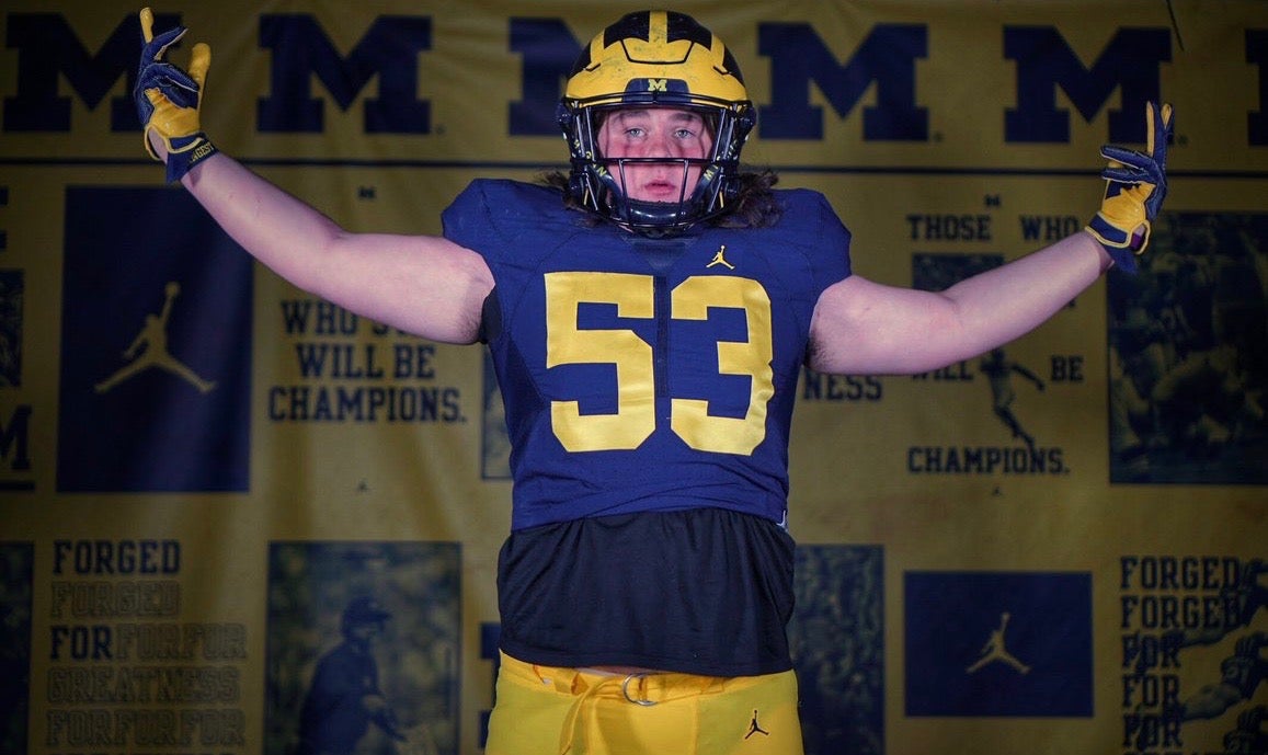 2021 Top247 OL Ryan Linthicum gives U-M visit high marks