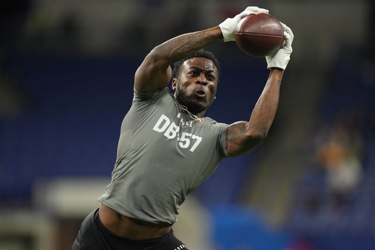 Photo Gallery: Jammie Robinson at the NFL Combine
