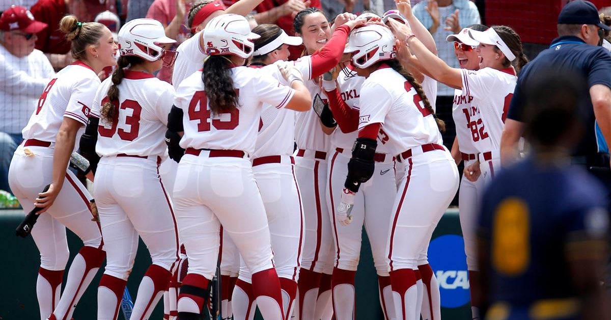 Oklahoma run-rules Cal to win Regional, pulls one win away from all ...