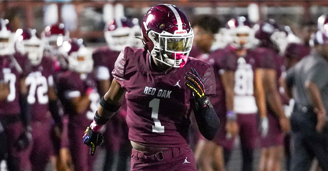 Red Oak WR Taz Williams locks in official visit with Texas A&M
