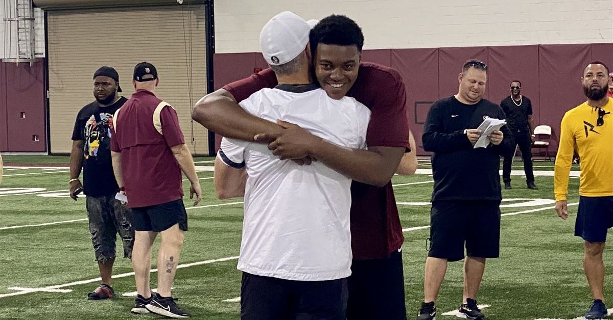 After strong camp showing, FSU becomes first school to offer 2025 OT ...
