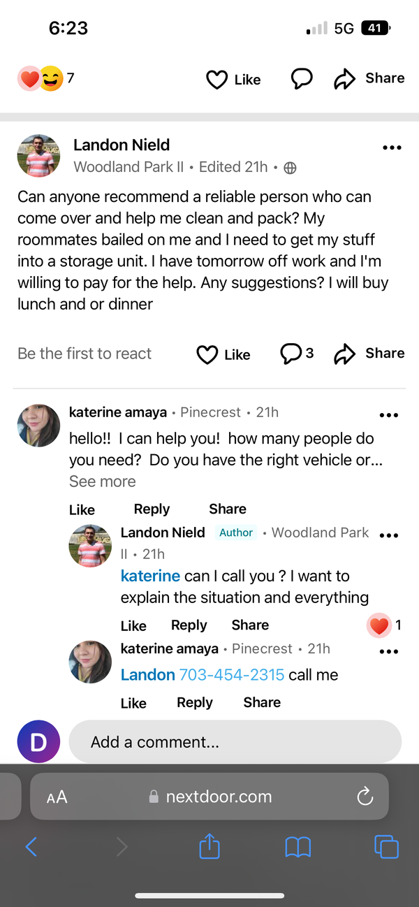 Favorite Nextdoor posts/characters