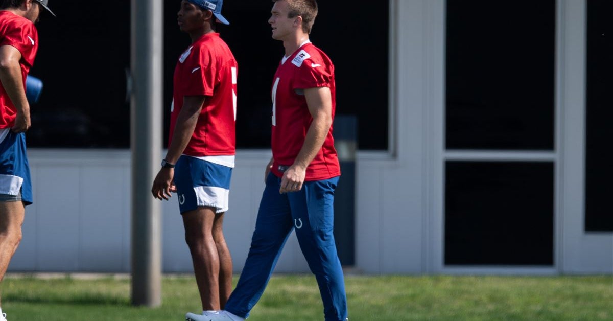 Where Jacob Eason, Sam Ehlinger stand in the Indianapolis Colts QB room