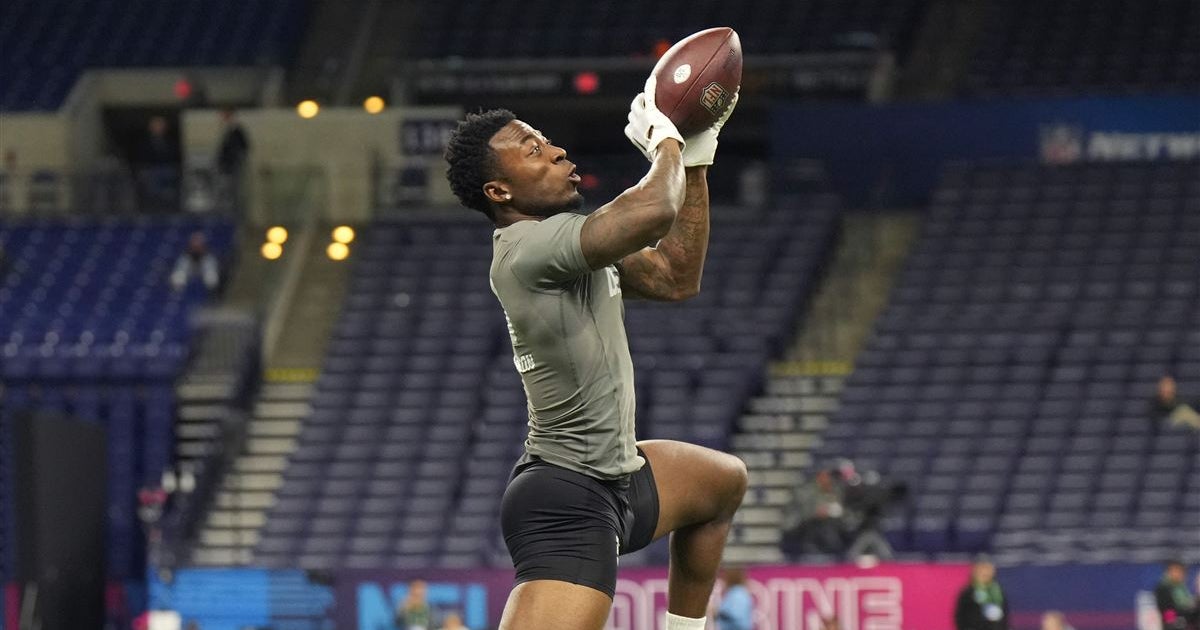 Photo Gallery: Jammie Robinson at the NFL Combine