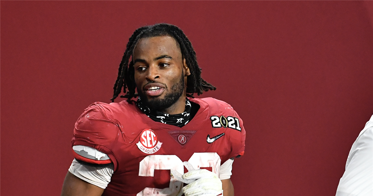Najee Harris goes extra mile to attend Alabama Pro Day