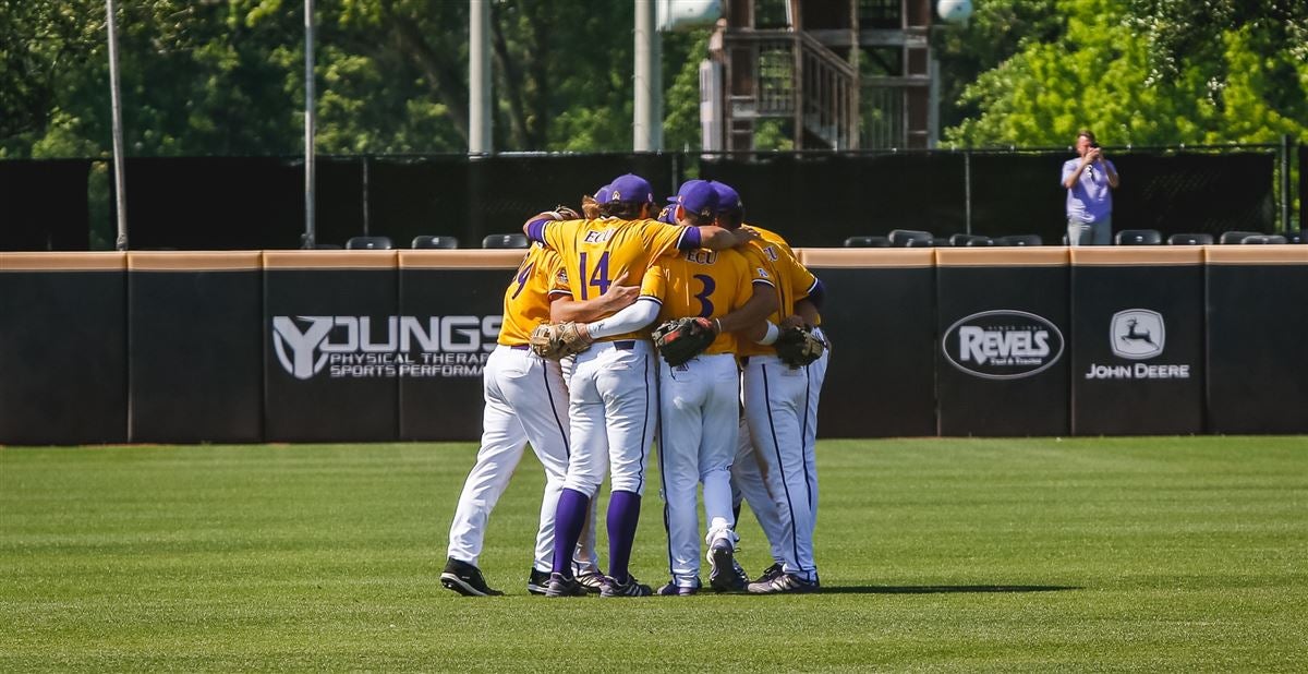 Where ECU sits in the latest projected fields of 64