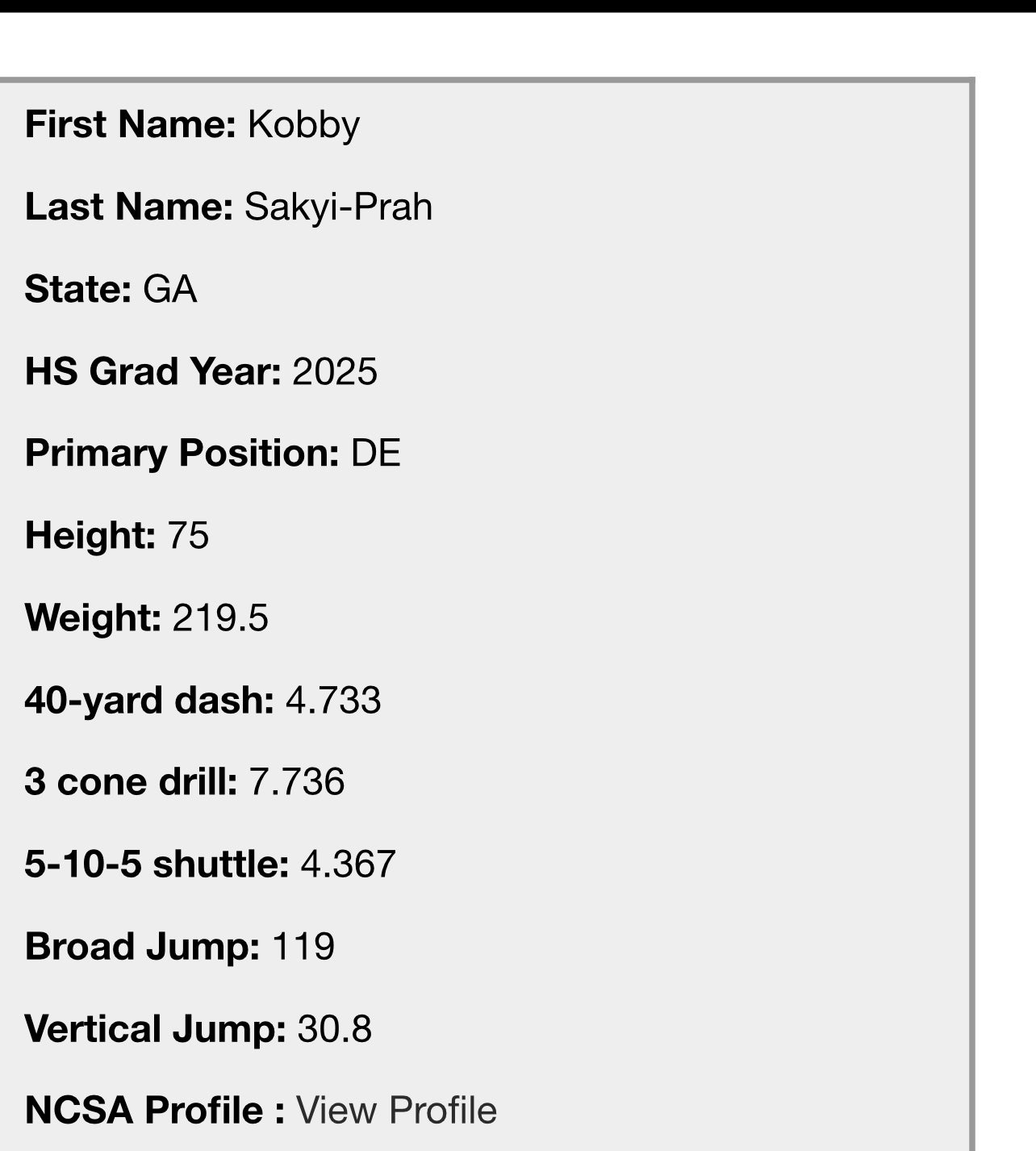 South Carolina lands commitment from EDGE Kobby Sakyi-Prah