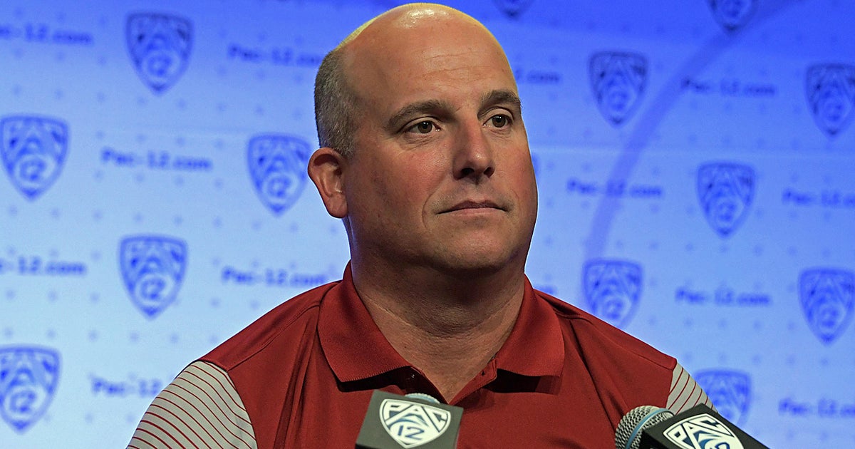 Clay Helton at Pac-12 Media Day