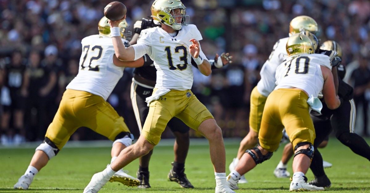 Notre Dame Acknowledges Inadequate Passing Attack, Commits to Becoming ...