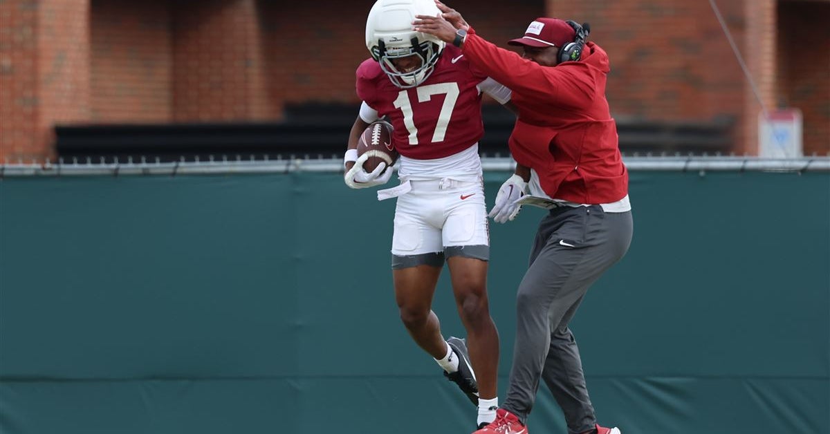 Why Alabama's freshmen receivers are catching the attention of Kalen DeBoer