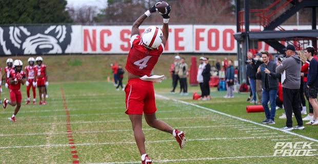 Photo Gallery: NC State Offense from Day 1 of Spring Camp 2024