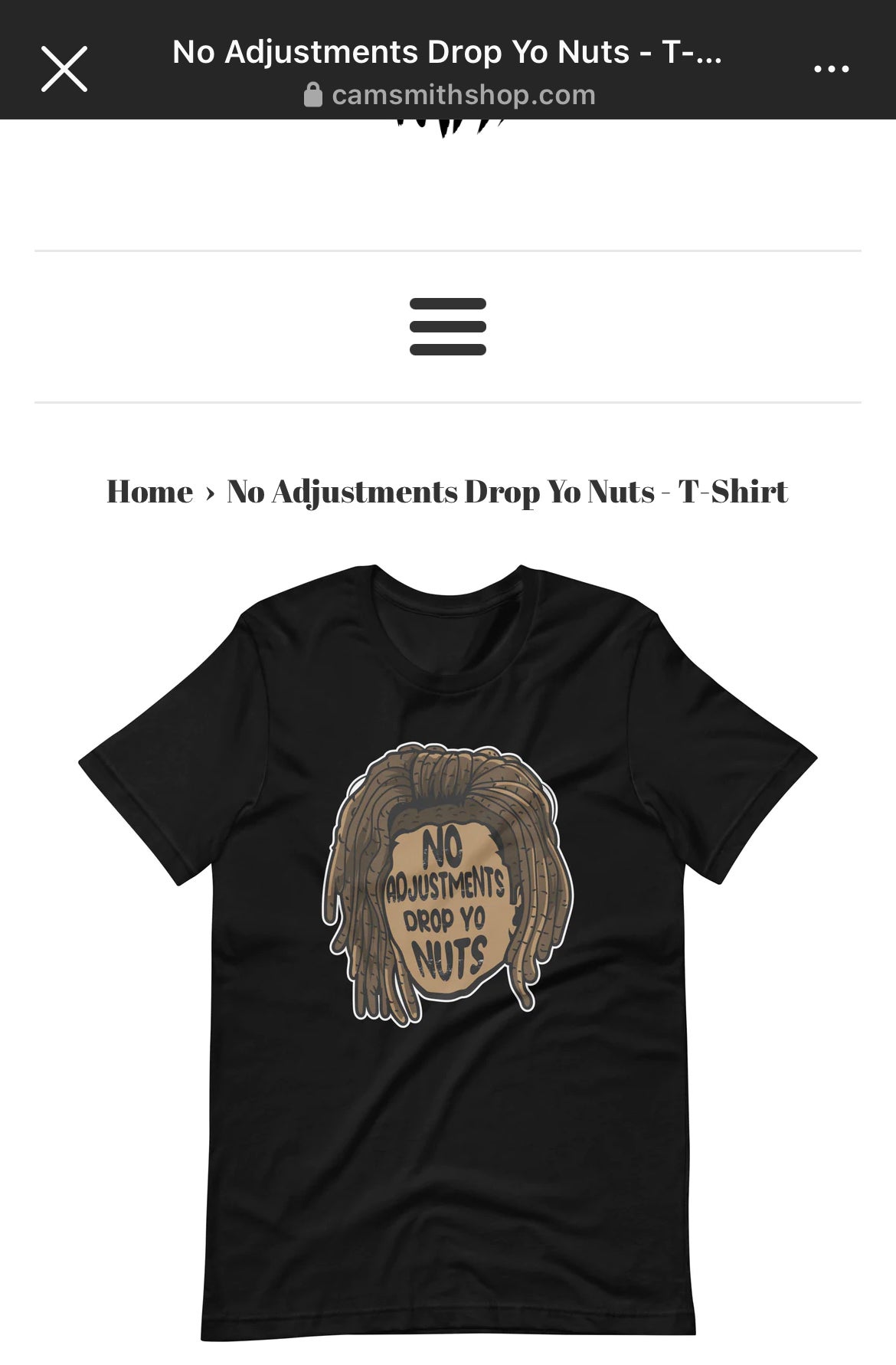 Cam Smith merch is amazing