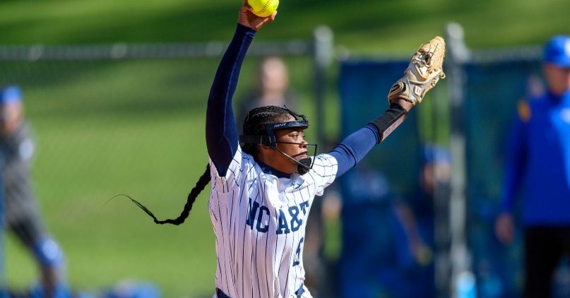N.C. A&T Softball Pitcher Kayla Douglas secures CAA Pitcher of the Week ...