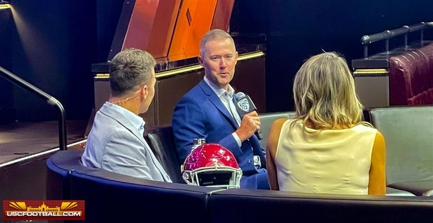 Pac-12 Media Day: Lincoln Riley speaks on USC's improving NIL efforts