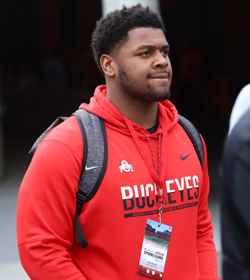 Photo Gallery: Top prospects flock to 'Shoe for OSU spring game