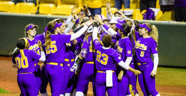 LSU softball opens 2020 with a win