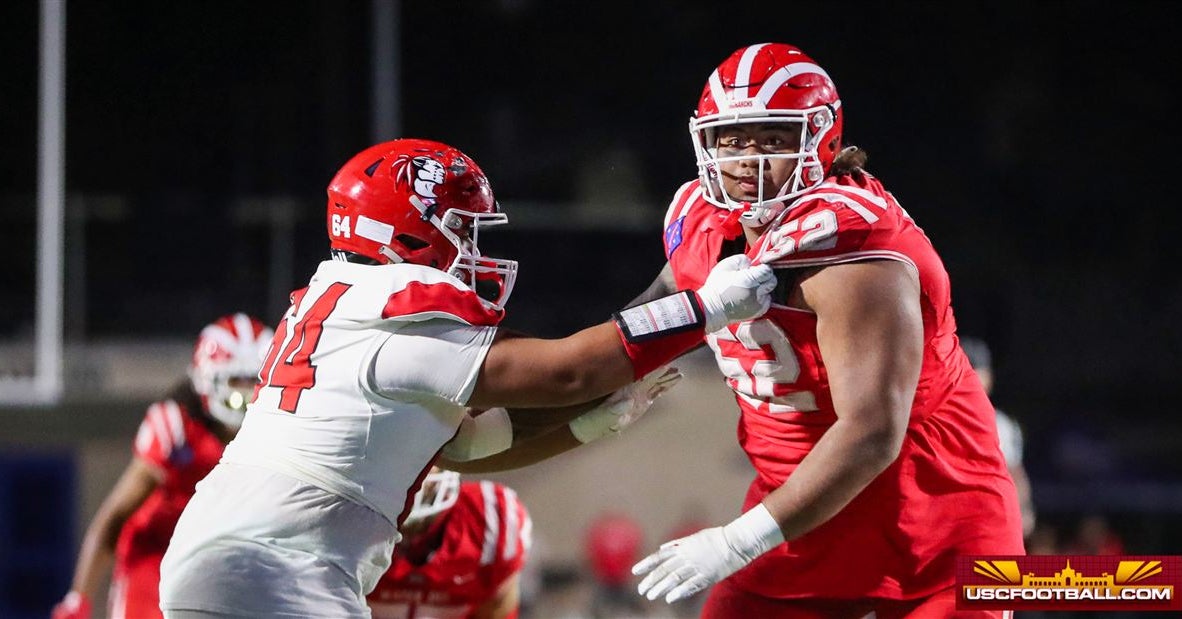 WATCH: USC DL commit Tomuhini Topui isolation film - Mater Dei vs Kahuku